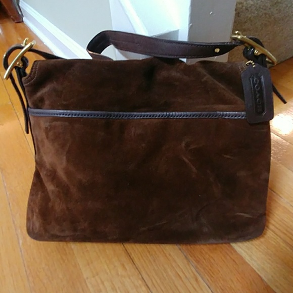 Coach | Bags | Coach Suede Bag | Poshmark